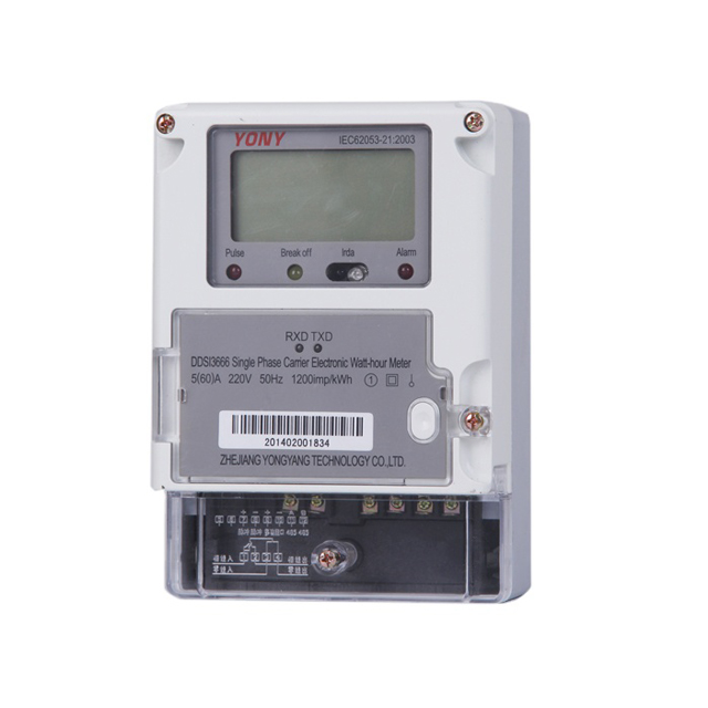 Lcd Display Single Phase Energy Meter static commerce from China ...